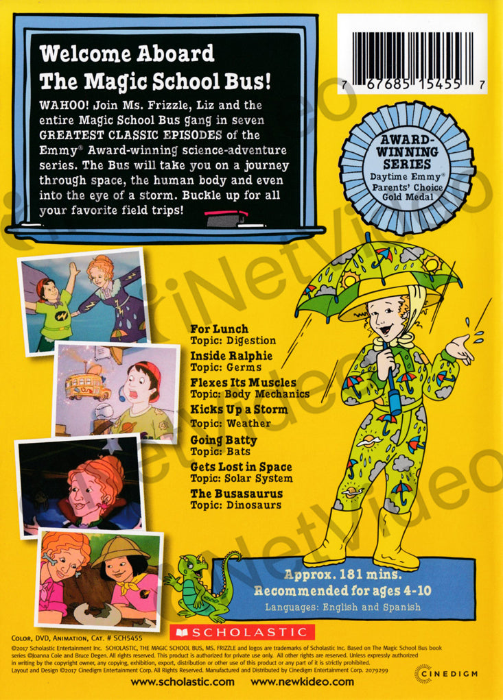 The Magic School Bus - Greatest Classic Episodes on DVD Movie