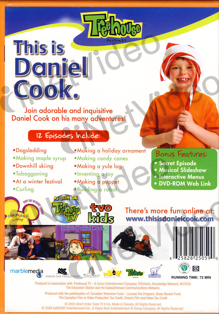 This Is Daniel Cook - Celebrating The Holidays on DVD Movie