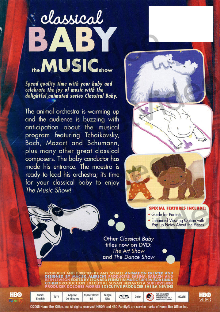 Classical Baby - The Music Show on DVD Movie