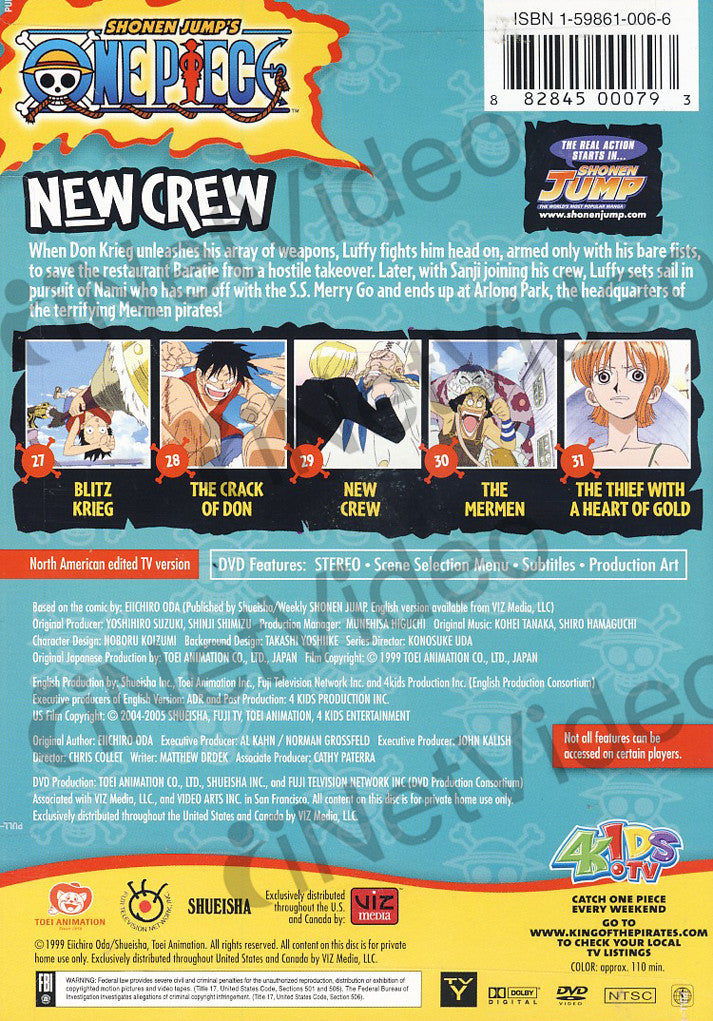 One Piece 4kids Dvd