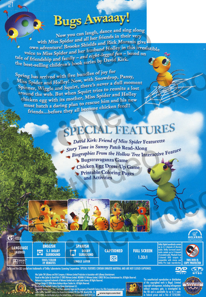 miss spiders sunny patch coloring pages