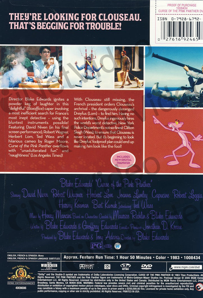 Curse Of The Pink Panther