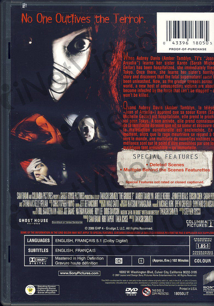 The Grudge Dvd Cover