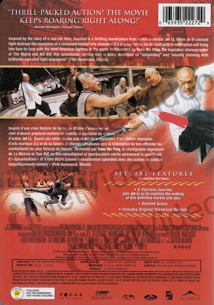 Jet Li Fearless