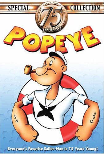 Popeye - Special 75th Anniversary Collection (Boxset) on DVD Movie