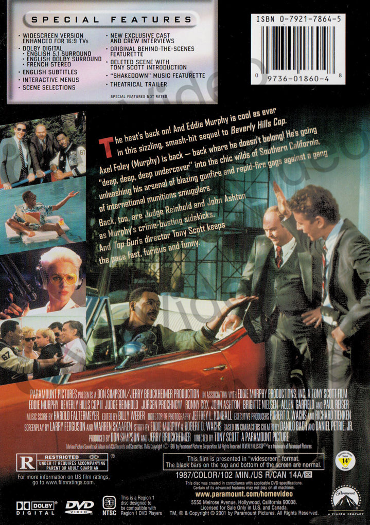 Beverly Hills Cop 2 Dvd