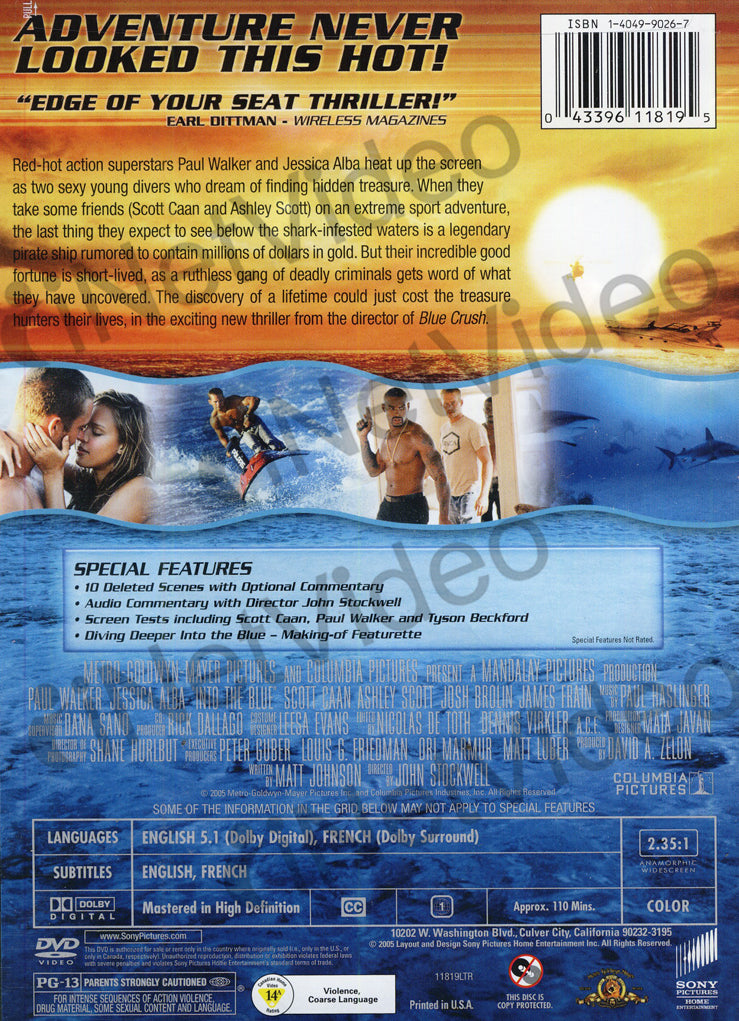 Into The Blue Movie