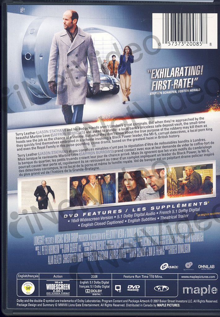 The Bank Job Dvd Cover