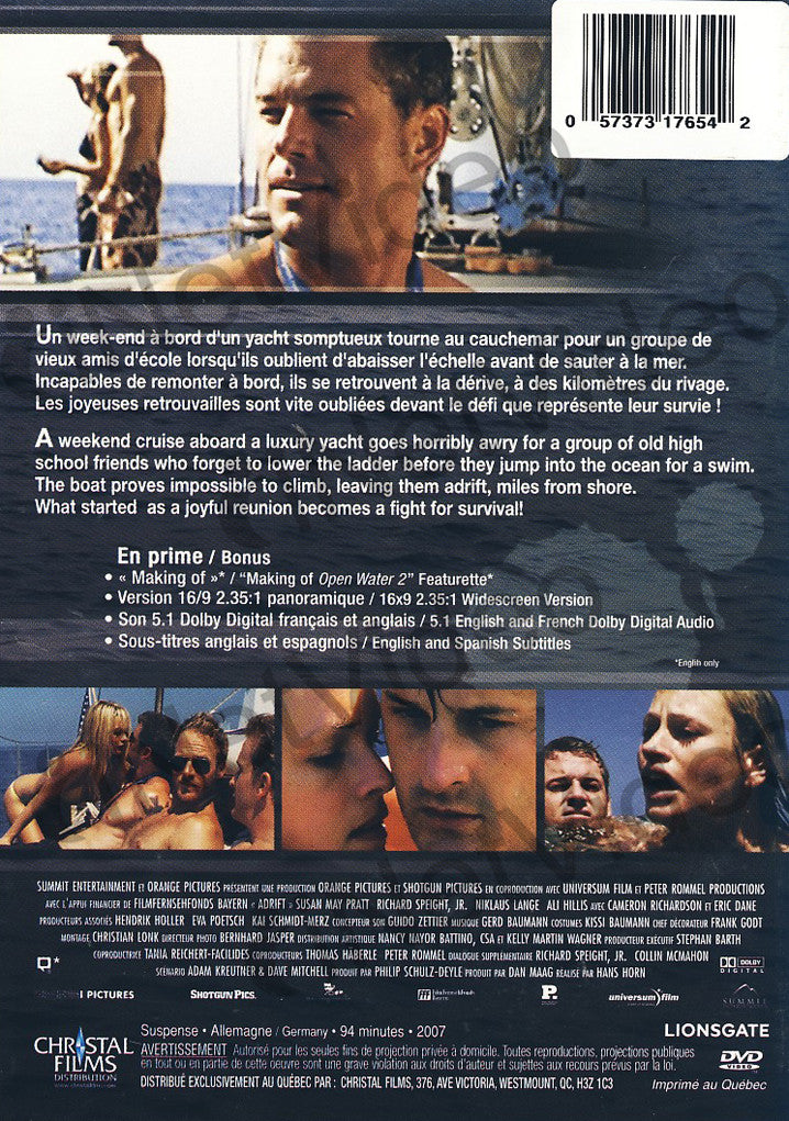 Open Water 2 Dvd