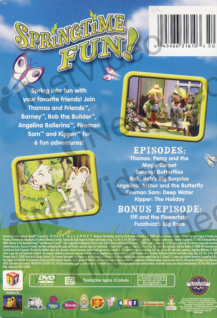 Hit Entertainment Childrens Favorites Spring Into Fun