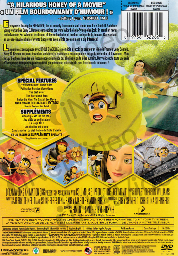 Bee Movie Dvd Menu