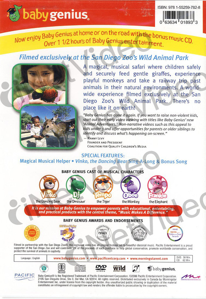 Giraffe Baby Genius Dvd