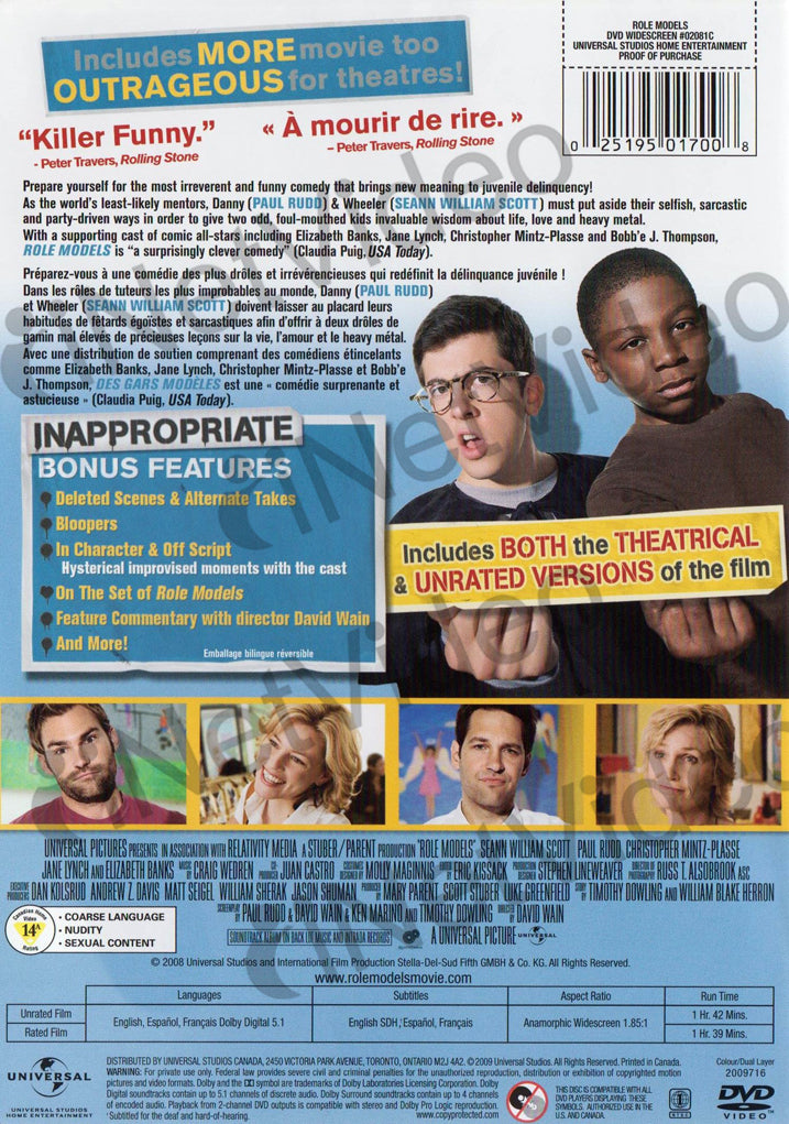Role Models Movie Unrated