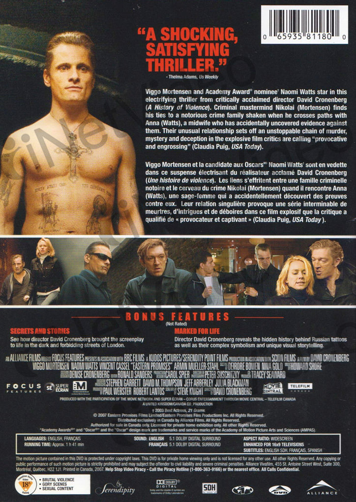 Eastern Promises Poster