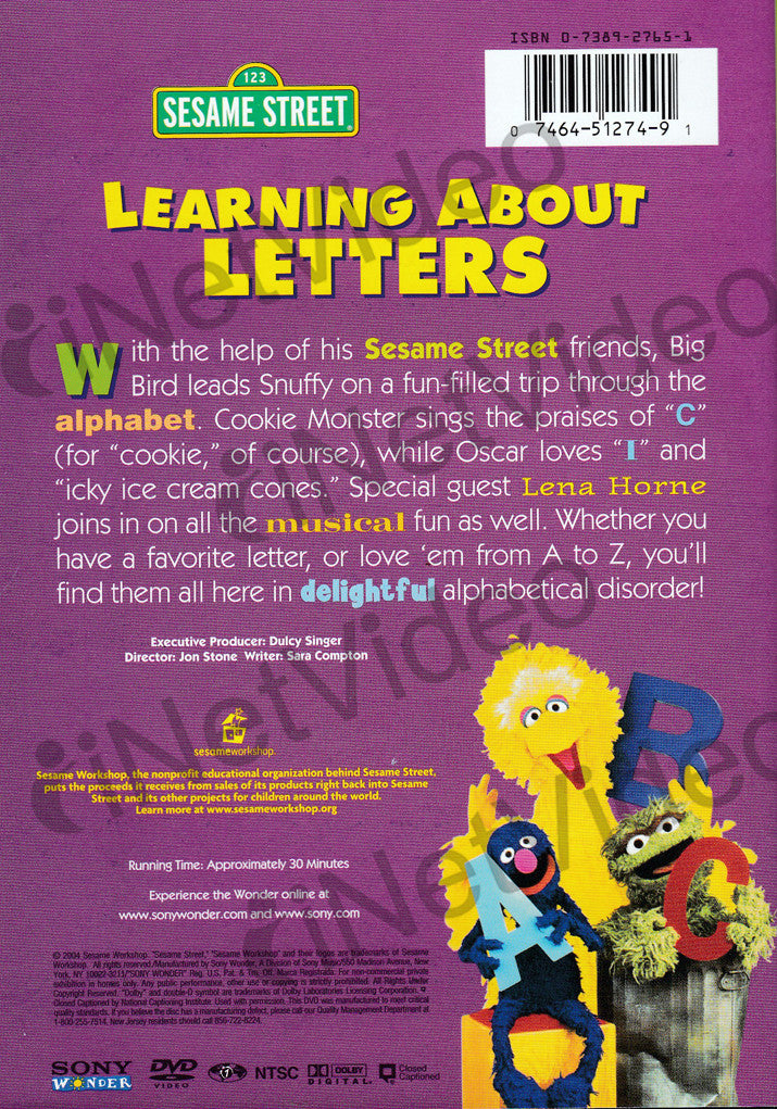 Sesame Street Do The Alphabet Dvd