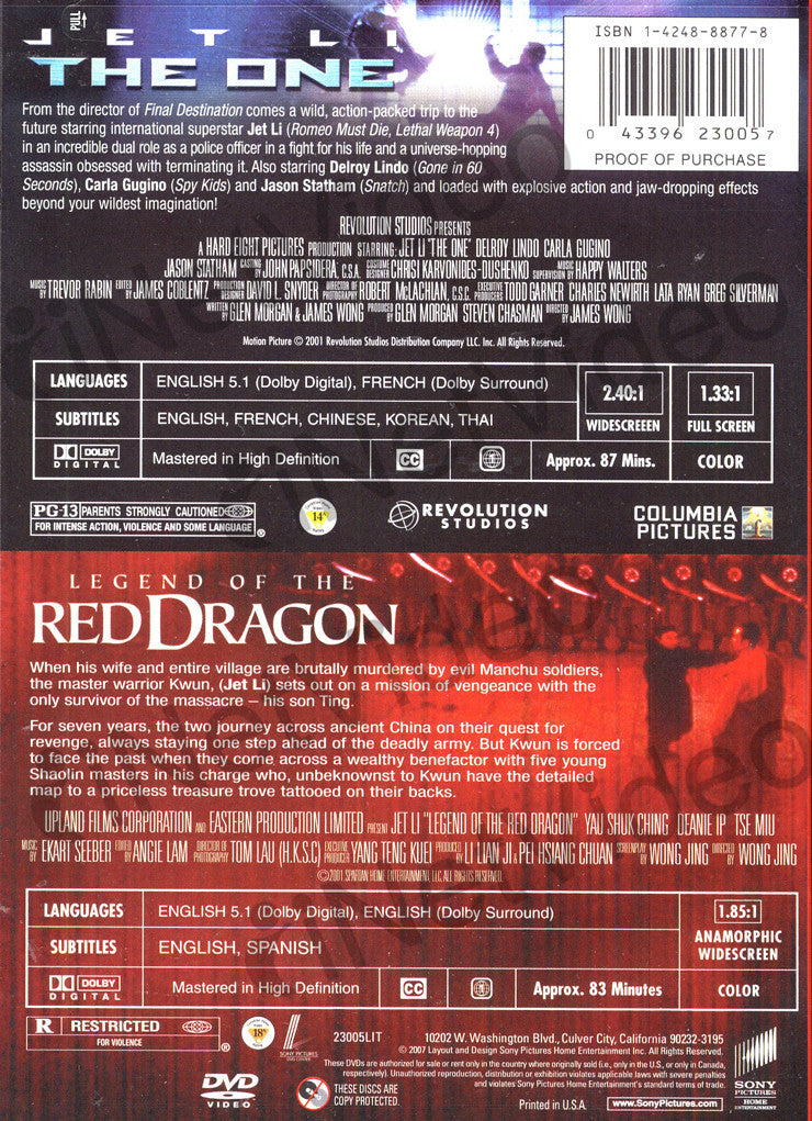 Legend Of The Red Dragon Movie