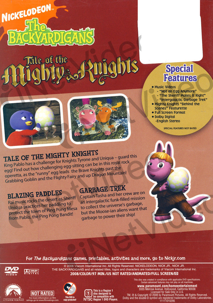 Backyardigans Tale Of The Mighty Knights