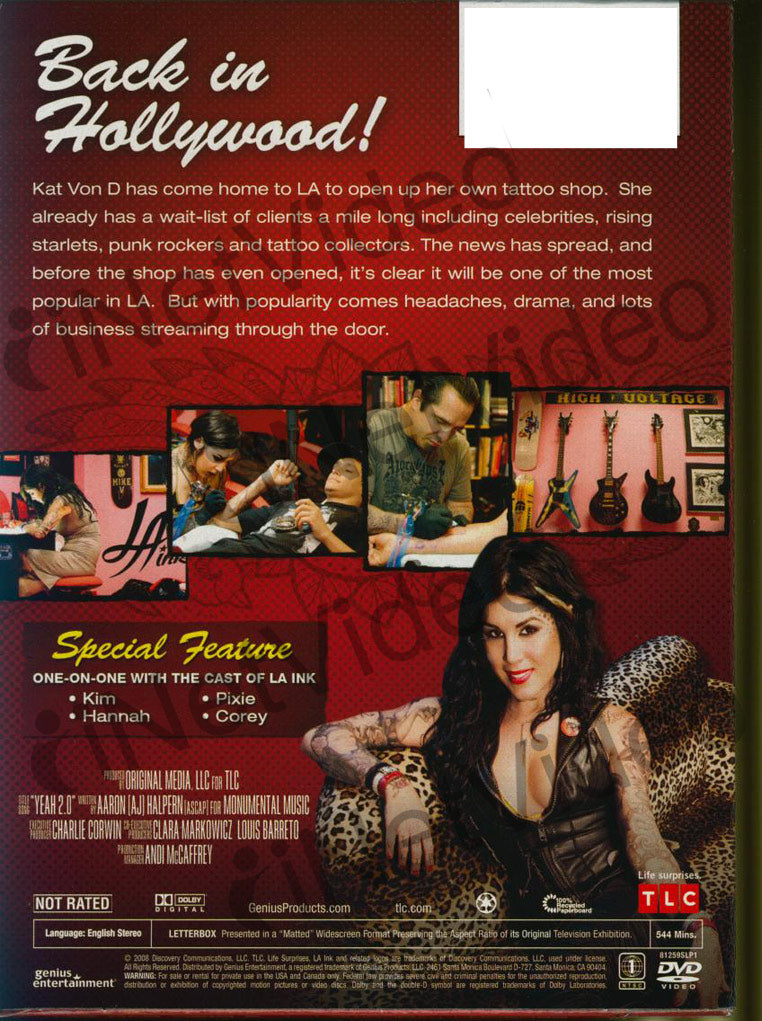 L.A. Ink - Season 1, Vol. 1 (Boxset) on DVD Movie