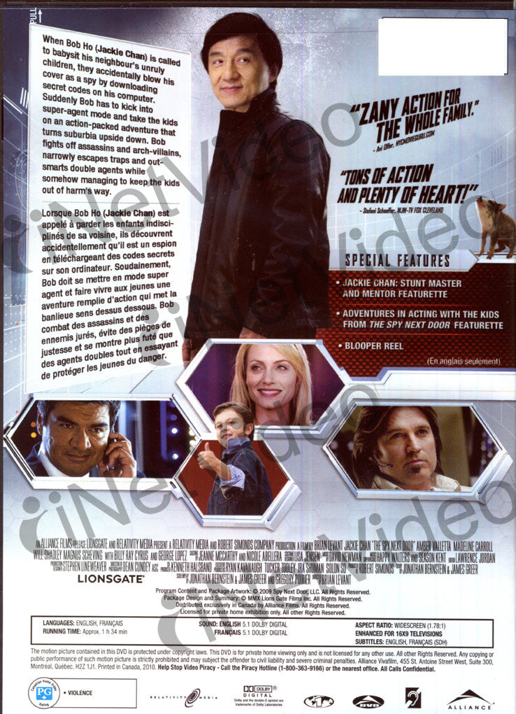 The Spy Next Door Dvd