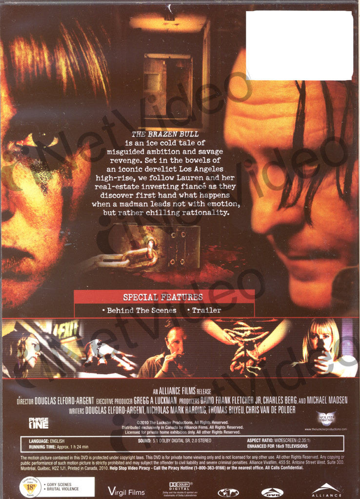The Brazen Bull on DVD Movie
