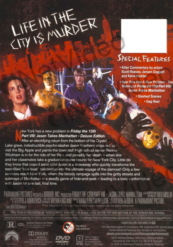 Friday The 13th Part 8 Poster