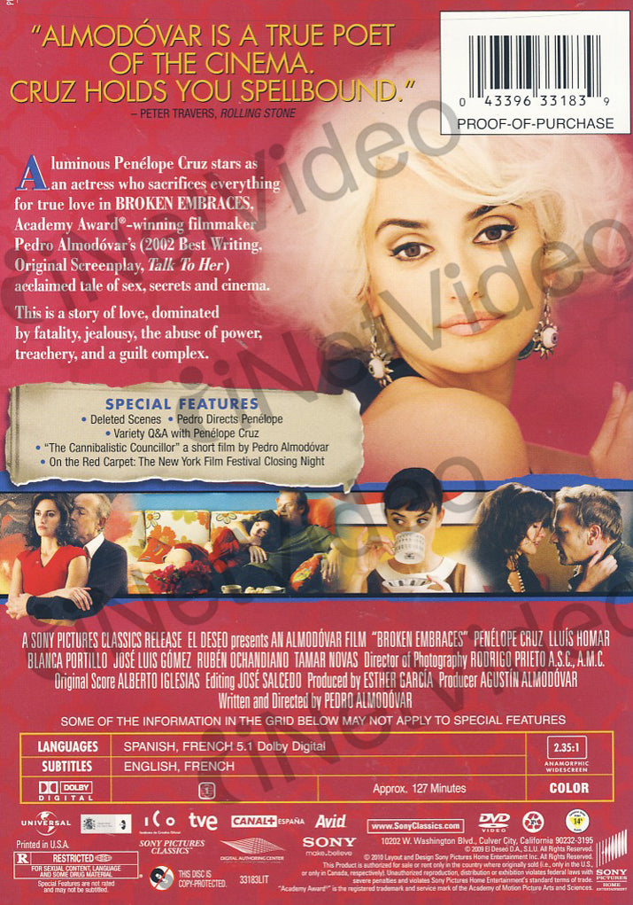 Broken Embraces Poster