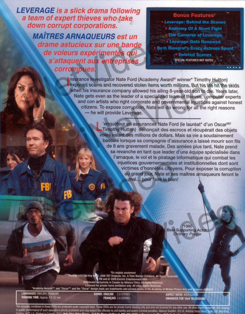 Beth Riesgraf Leverage Stunts