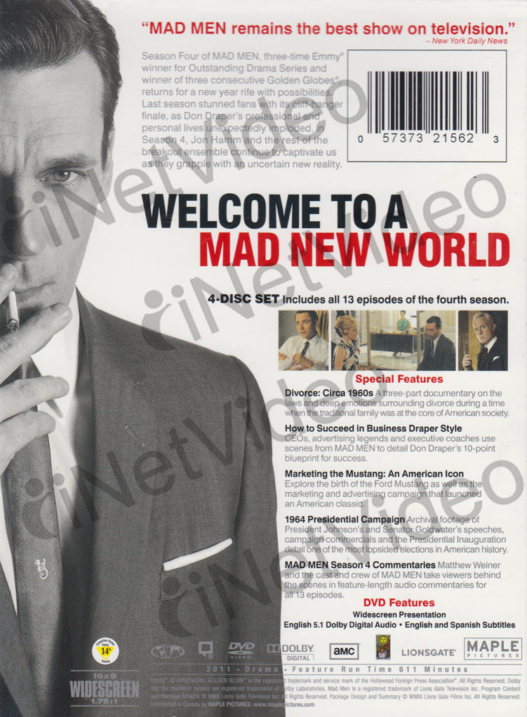Mad Men Season 4 Poster