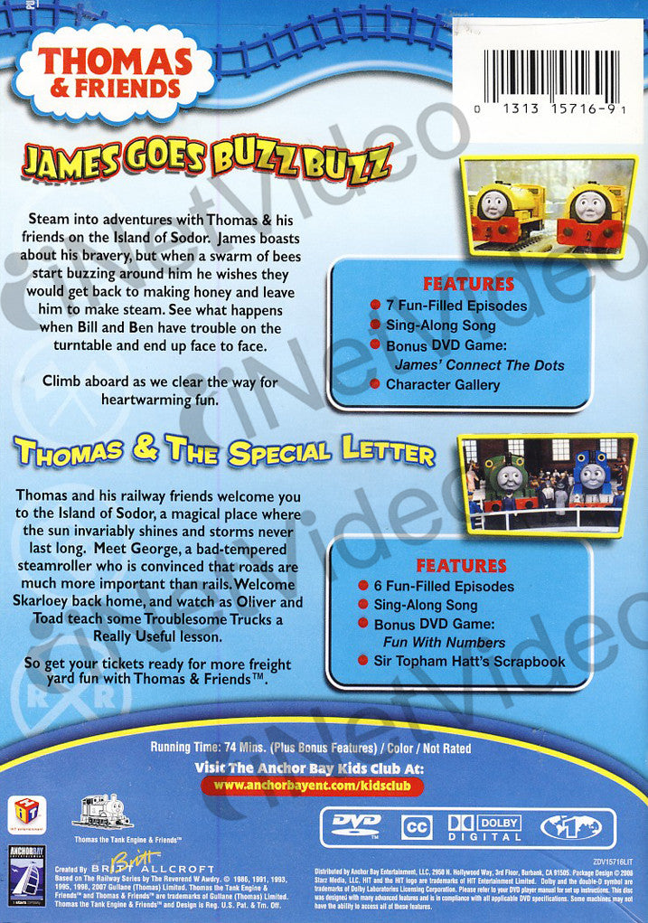 James Goes Buzz Buzz Dvd