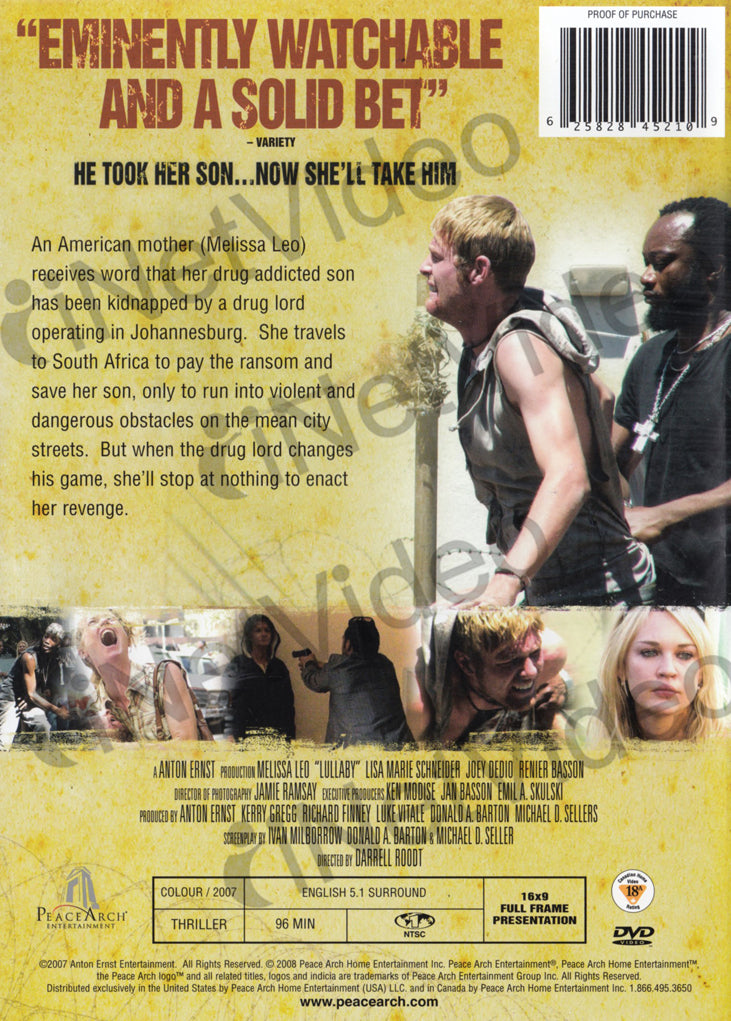 Lullaby on DVD Movie