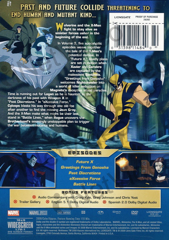 Wolverine The Movie Dvd