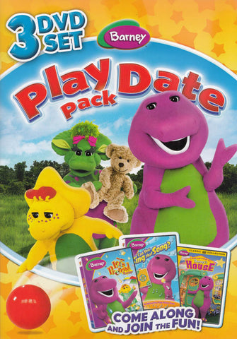 Barney Dvd 3 Pack