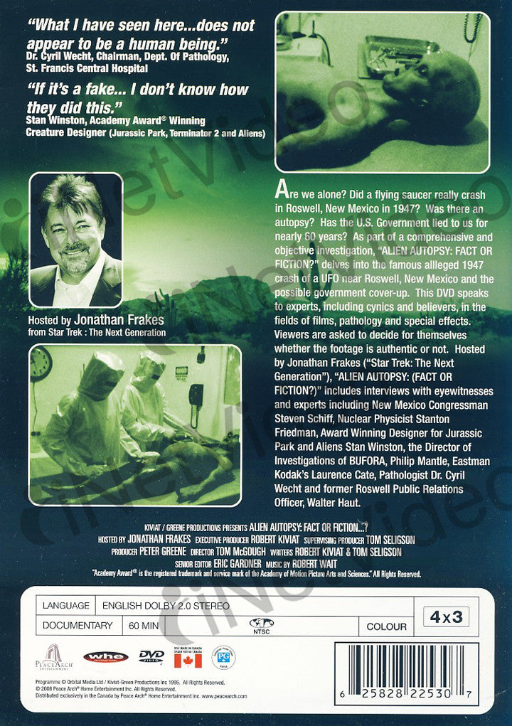 Alien Autopsy: (Fact Or Fiction?) (TV Movie 1995) IMDb, 55% OFF