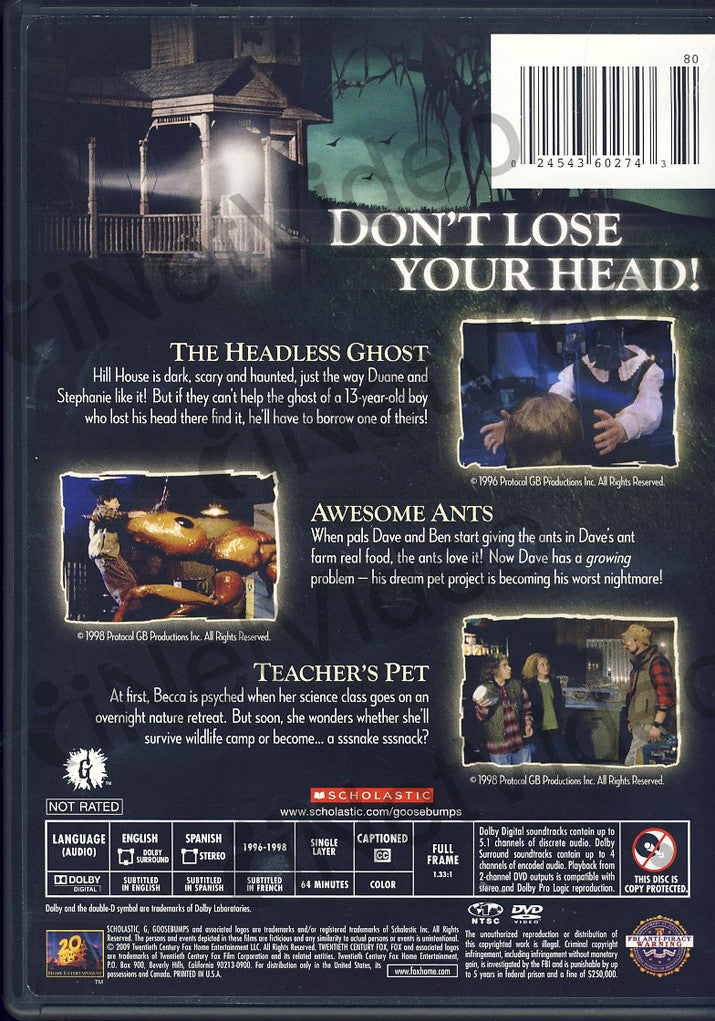 Goosebumps The Headless Ghost