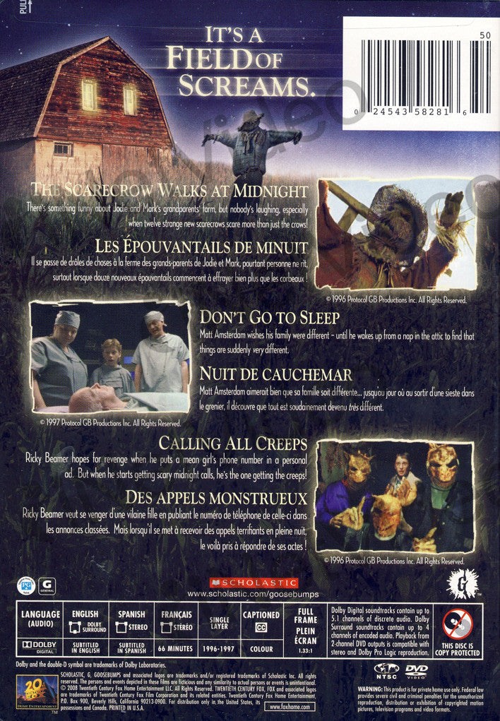 Goosebumps The Scarecrow Walks At Midnight