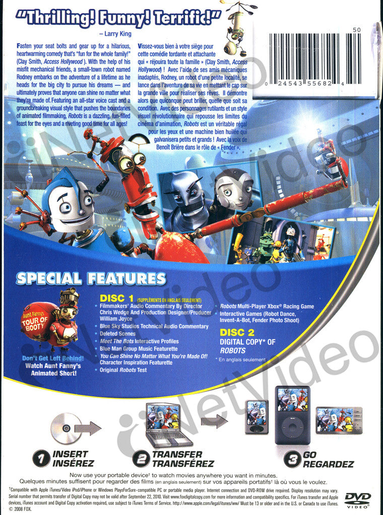 Robots Dvd Menu