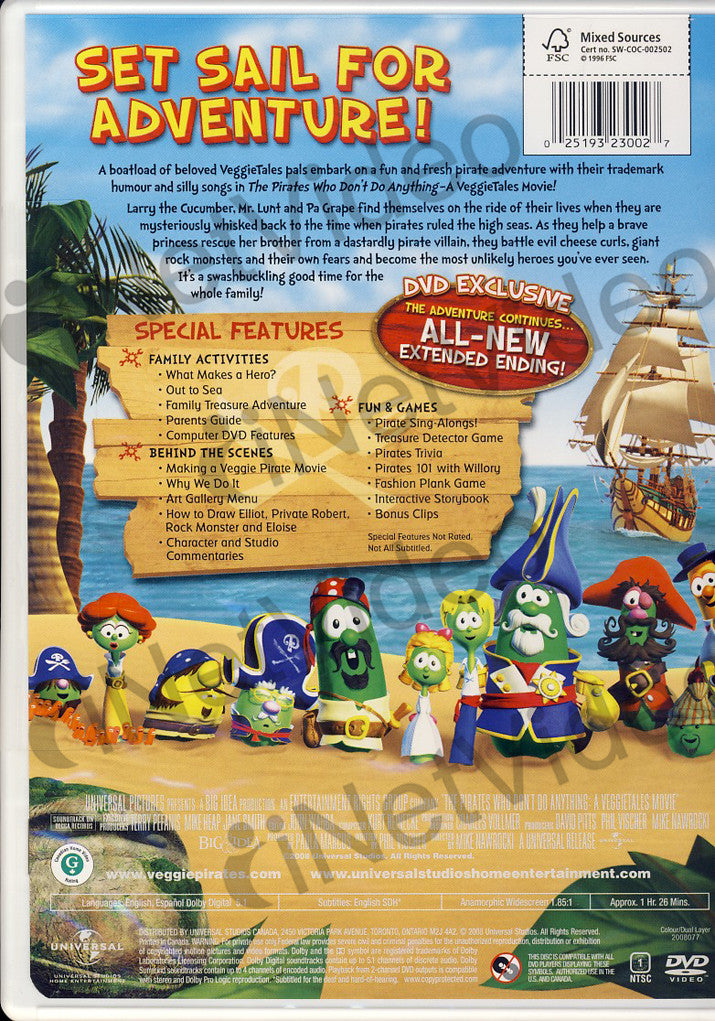 Veggietales The Pirates Who Dont Do Anything