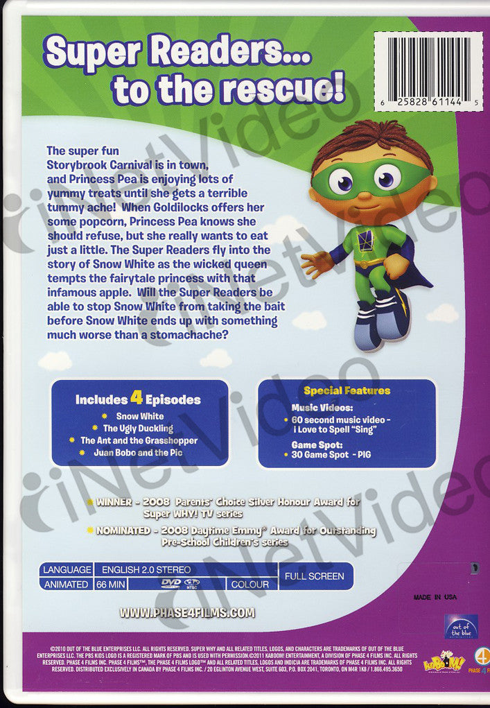Super Why The Ant And The Grasshopper