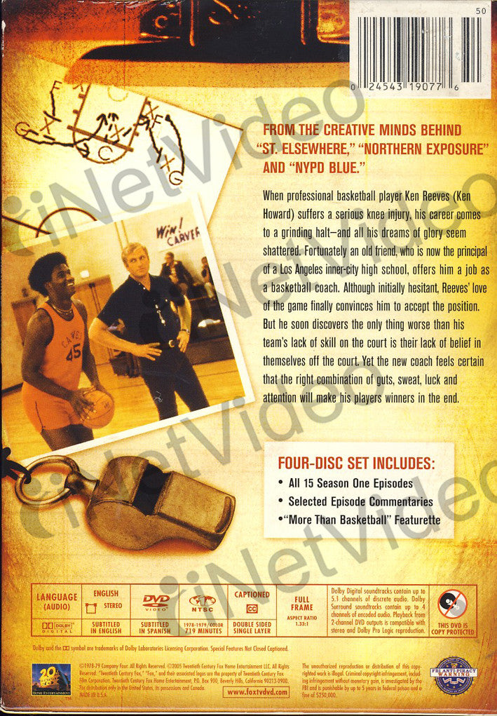 The White Shadow - Season 1 (Boxset) on DVD Movie