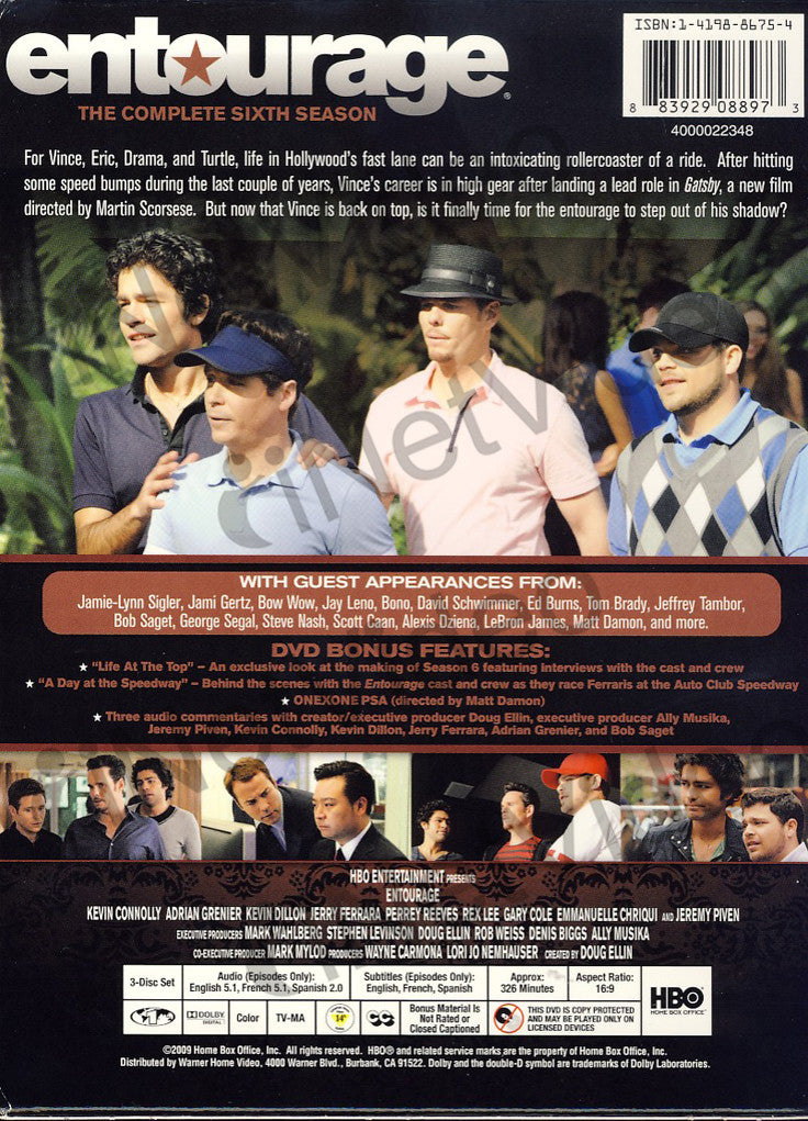 Entourage Season 8 Poster