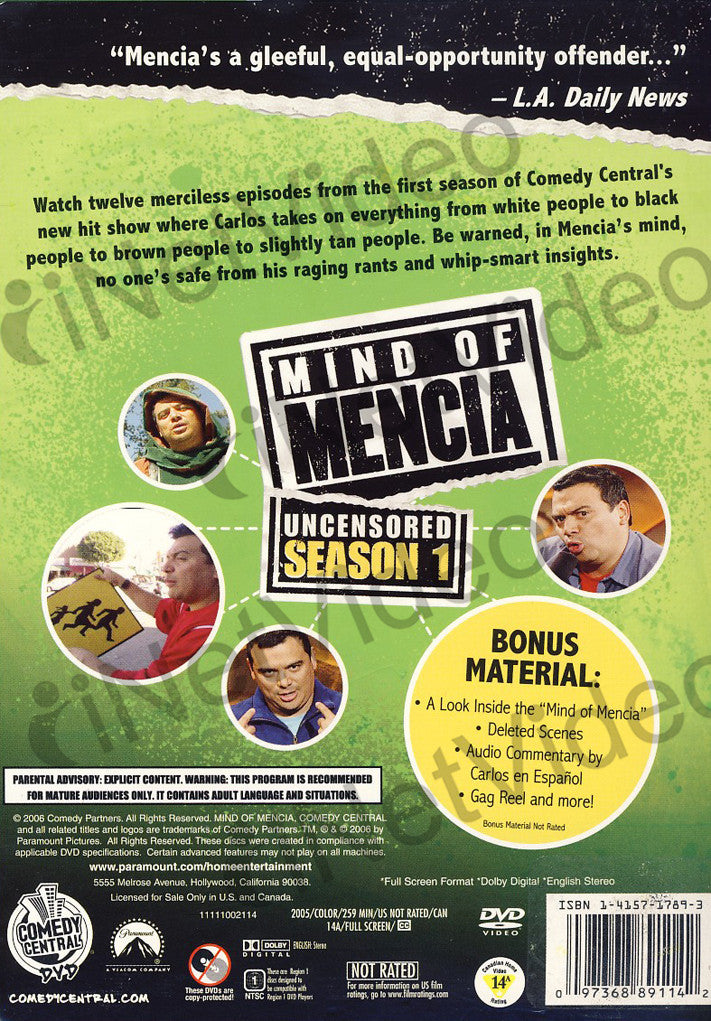 Carlos Mencia Dvds