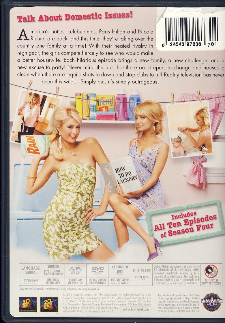 The Simple Life: Season 4 - Til Death Do Us Part on DVD Movie