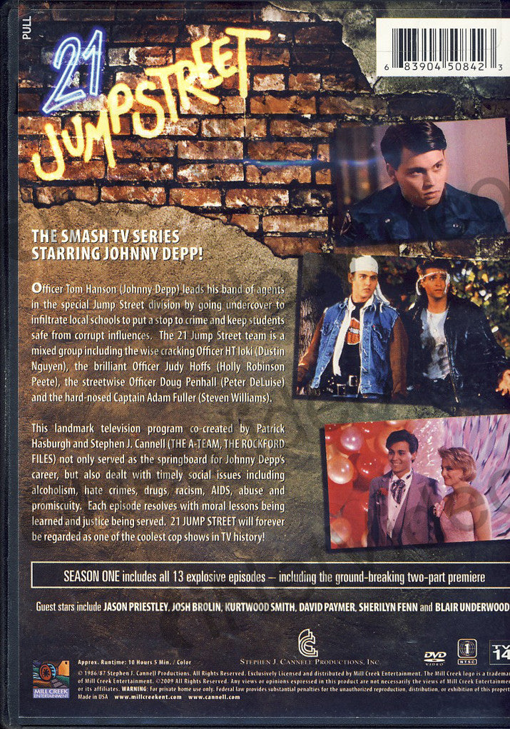 21 Jump Street Season 1 Dvd Cover