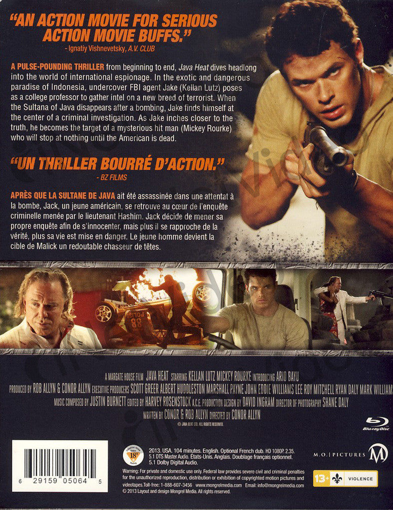 Java Heat (Blu-ray) (Bilingual) on BLU-RAY Movie