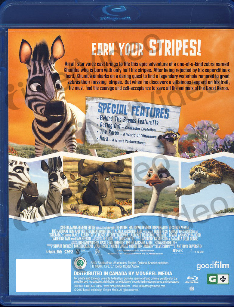 Khumba Movie Dvd Cover