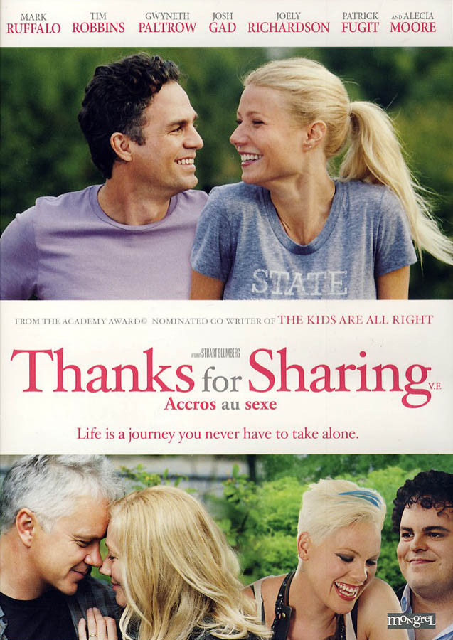 Thanks for Sharing (Bilingual) on DVD Movie