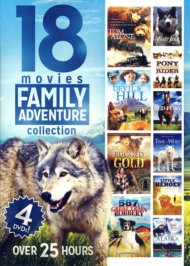 18-Movies Family Adventure Collection (Value Movie Collection) on DVD Movie