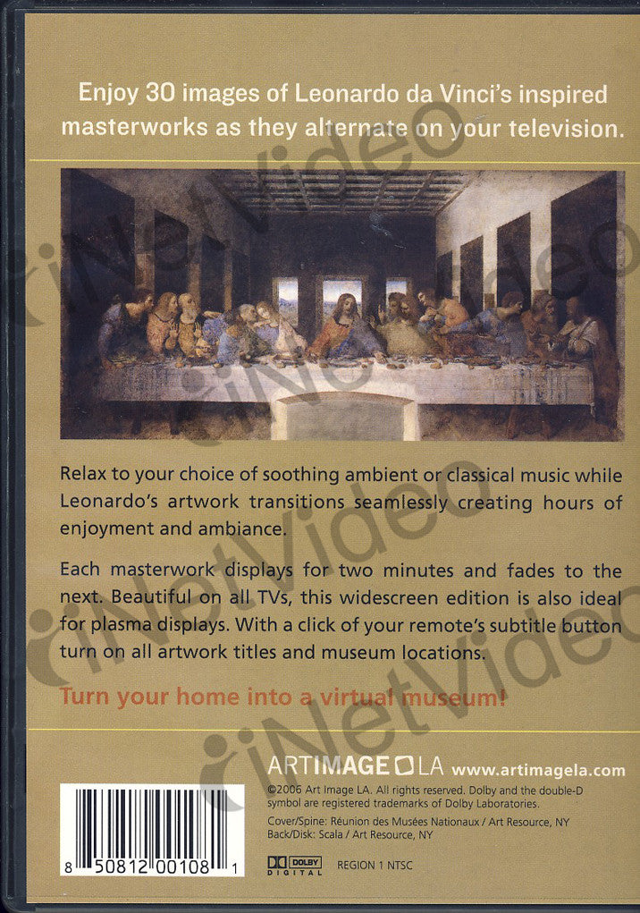 Leonardo Da Vinci (Art TV DVD) on DVD Movie
