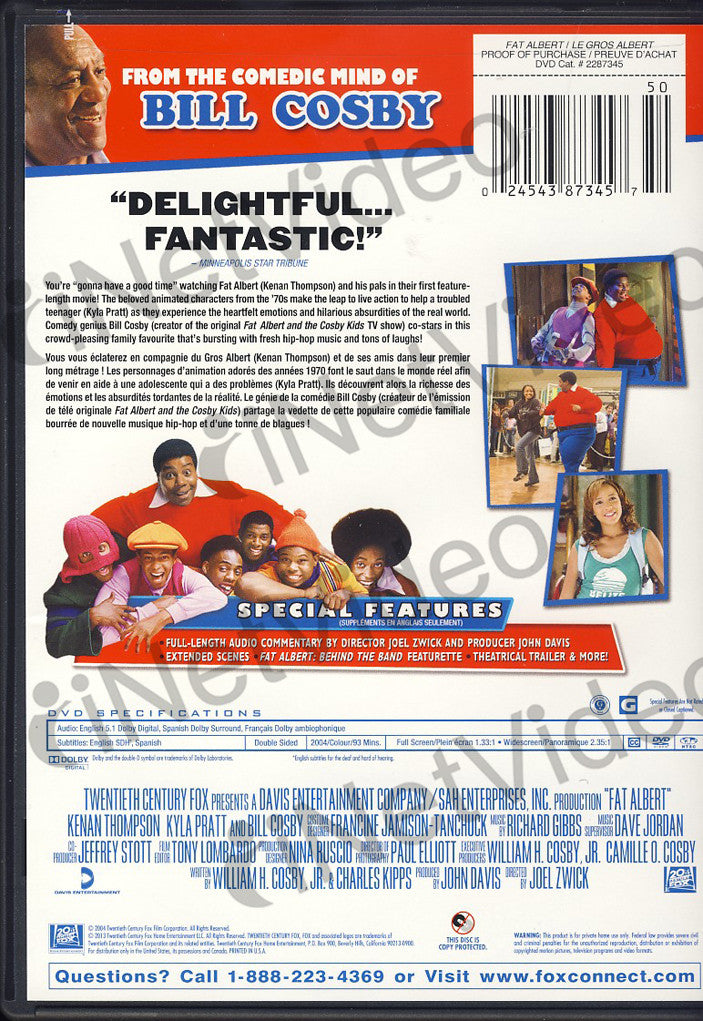Fat Albert Movie Dvd