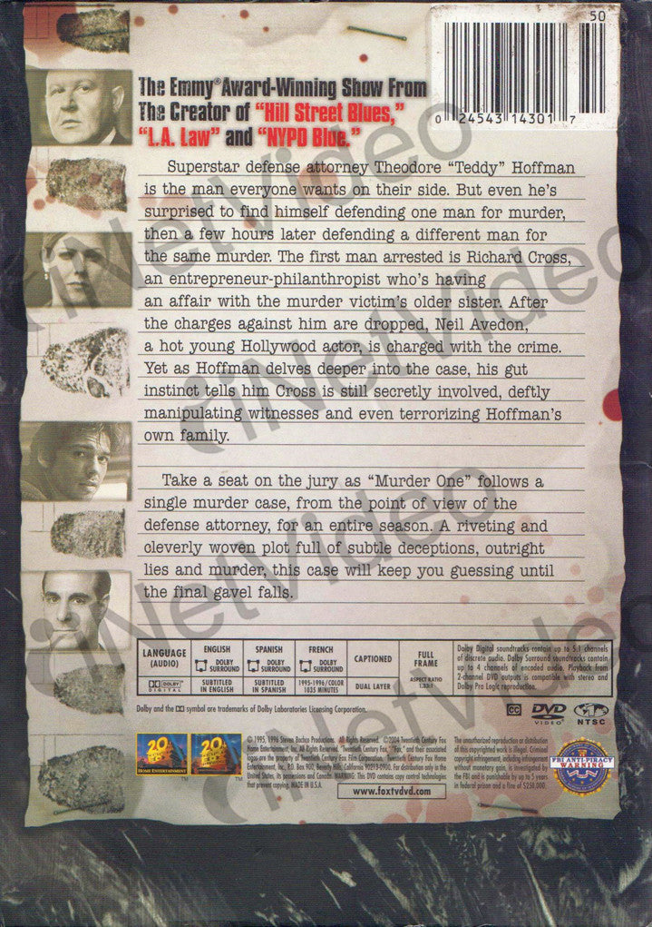 Murder One Dvd | Murder Take One ~ toutes les régions – JRYE